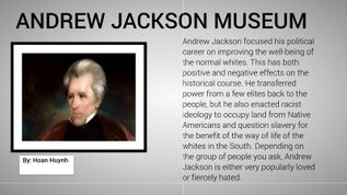 Andrew Jackson at emaze Presentation