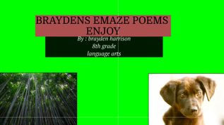 poetry at emaze Presentation