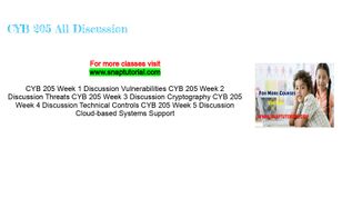 CYB 205 Inspiring Communication snaptutorial.com at emaze Presentation