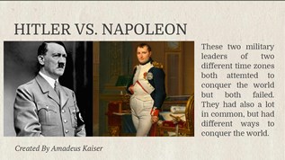 Adolf Hitler VS. Napoleon Bonaparte at emaze Presentation
