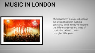 Music in london at emaze Presentation