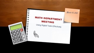 Math Department meeting at emaze Presentation