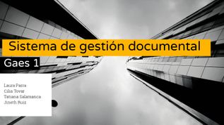 SISTEMA DE GESTION DOCUMENTAL at emaze Presentation