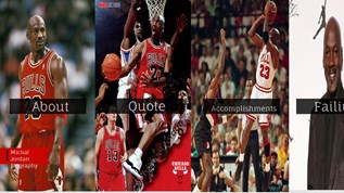 Michael Jordan at emaze Presentation