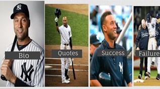 Derek Jeter at emaze Presentation