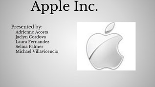 Apple Presentation at emaze Presentation