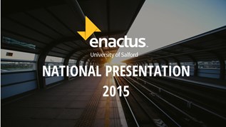 Enactus Salford National Presentation at emaze Presentation