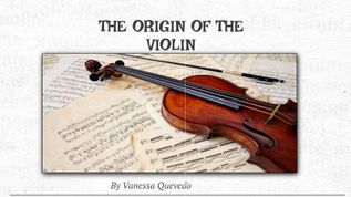 The origin of the violin at emaze Presentation