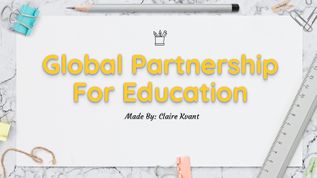 Global Partnership For Education at emaze Presentation
