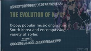 THE EVOLUTION OF K-POP at emaze Presentation