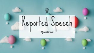 Reported Speech at emaze Presentation