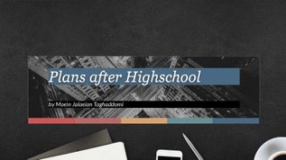Plans after Highschool at emaze Presentation