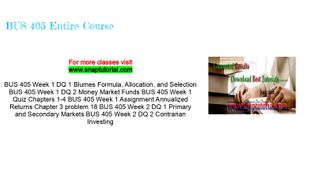 BUS 405 Innovative Education snaptutorial.com at emaze Presentation