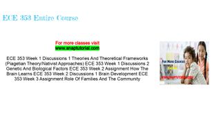 ECE 353 Inspiring Communication snaptutorial.com at emaze Presentation