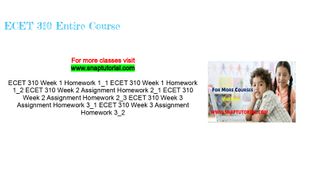 ECET 310 Inspiring Communication snaptutorial.com at emaze Presentation