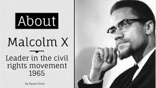 Malcolm X at emaze Presentation