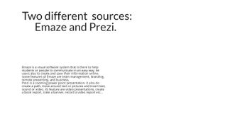 two diff at emaze Presentation