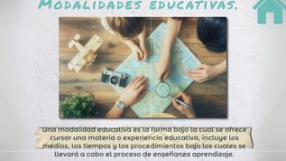 Modalidades educativas. at emaze Presentation
