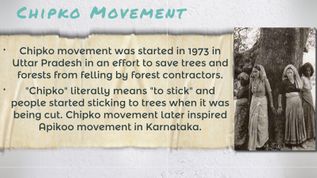 Chipko Movement at emaze Presentation