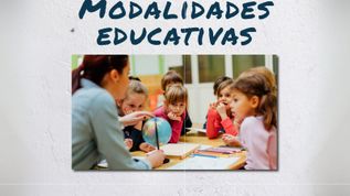 Modalidades Educativas at emaze Presentation