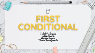 FIRST CONDITIONAL at emaze Presentation