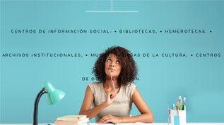 Centros de información social: • bibliotecas, • at emaze Presentation