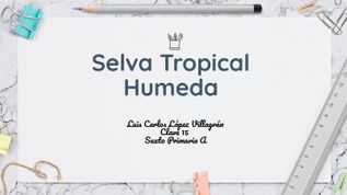 Selva Tropical Humeda at emaze Presentation