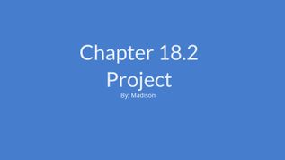 Chapter 18.2 Project at emaze Presentation