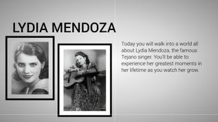 Lydia Mendoza at emaze Presentation