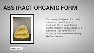 Ceramics portfolio at emaze Presentation