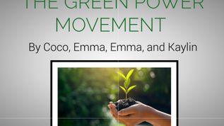 GREEN POWER MOVEMENT PROJECT at emaze Presentation