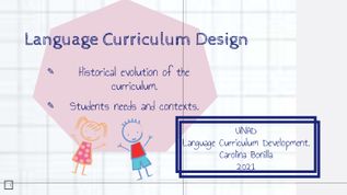Language Curriculum Design at emaze Presentation
