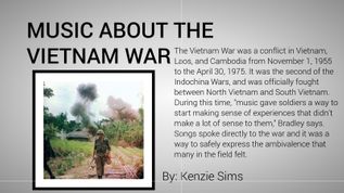 Music about the vietnam war at emaze Presentation