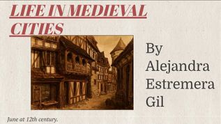 LIFE IN MEDIEVAL CITIES at emaze Presentation