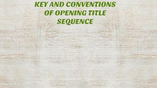 Iman Jama- conventions of a title sequence at emaze Presentation