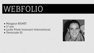 Webfolio at emaze Presentation