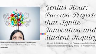Genius Hour: Passion Projects that Ignite Innovation and at emaze ...
