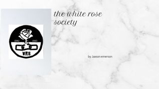the white rose society at emaze Presentation
