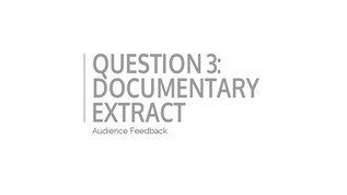 Q3: Documentary Extract at emaze Presentation