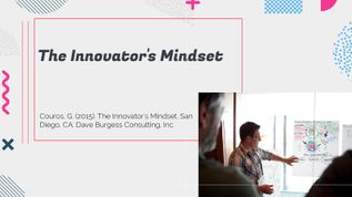 The Innovator's Mindset at emaze Presentation