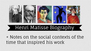 Henri Matisse Biography at emaze Presentation