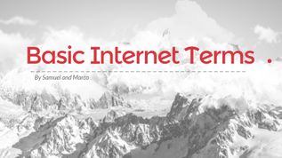 Basic Internet Terms at emaze Presentation