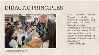 Didactic principles at emaze Presentation