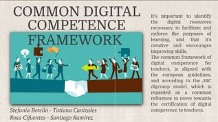 Common Digital Competence Framework at emaze Presentation
