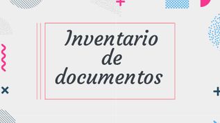 Inventario de documentos at emaze Presentation