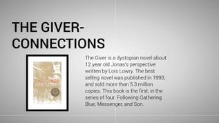 The Giver-Connections at emaze Presentation