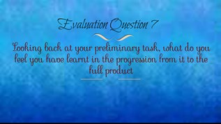 Evaluation Question 7 at emaze Presentation