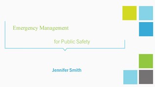 Emergency Management for Public Safety at emaze Presentation
