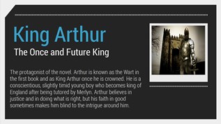 The Once and Future King- Characters at emaze Presentation