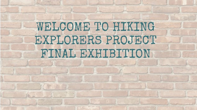 hiking explorers exhibition at emaze Presentation